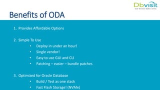 Using Dbvisit STANDBY as DR solution for Oracle ODA machines | PDF
