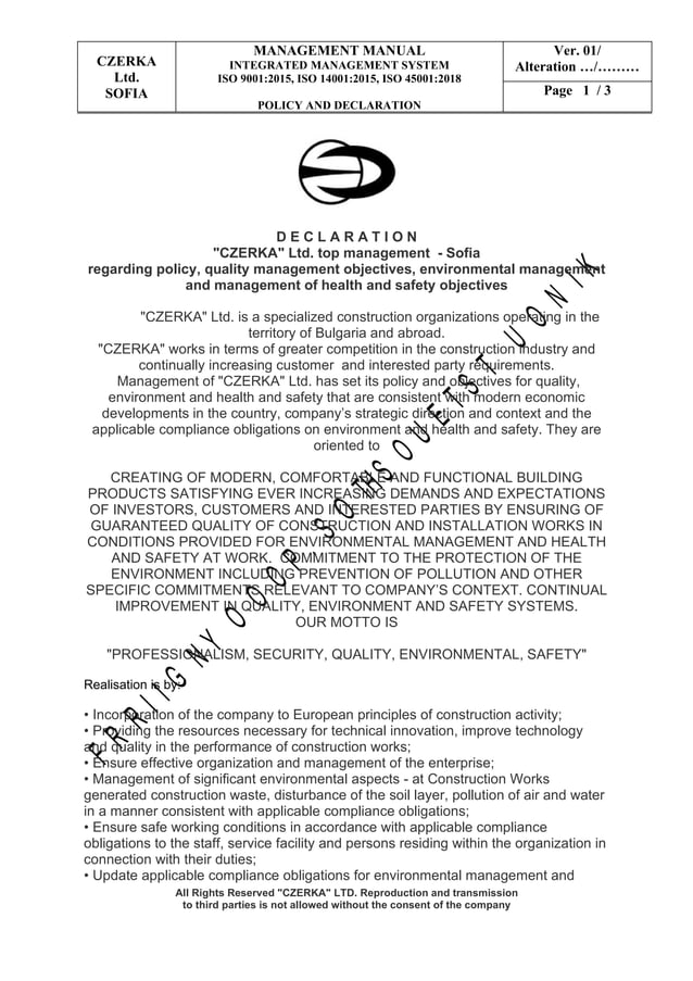 Czerka Manual delegate.pdf | Construction Industry | Industries