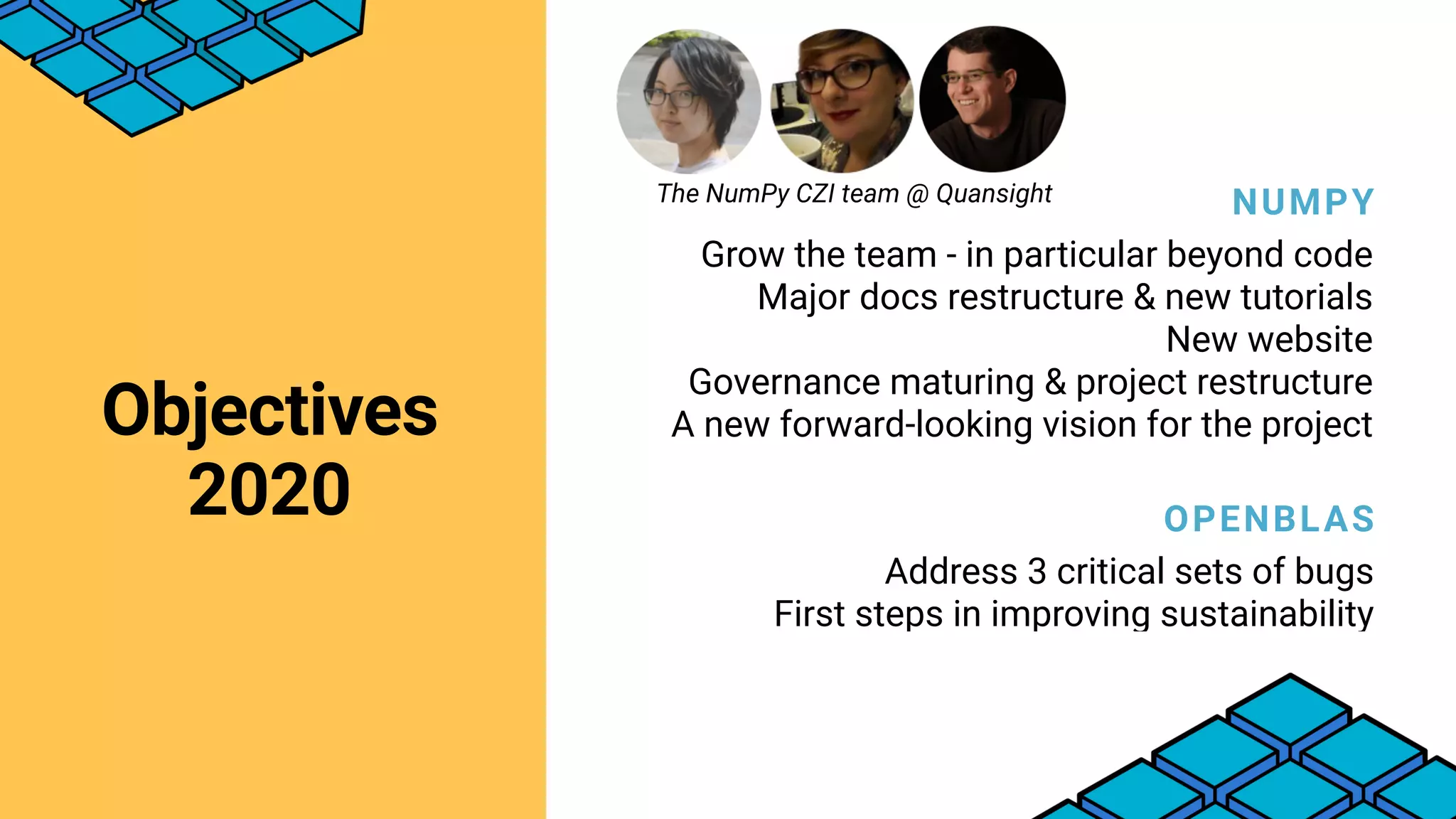 Strengthening NumPy's foundations - growing beyond code | PPT