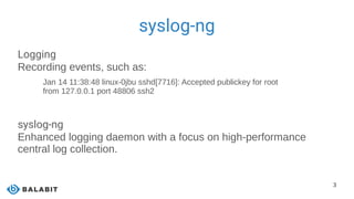Scaling Your Logging Infrastructure With Syslog-NG | PPT