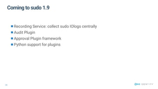 What you most likely did not know about sudo… | PPT
