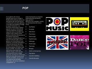 Historia de la musica | PPTX