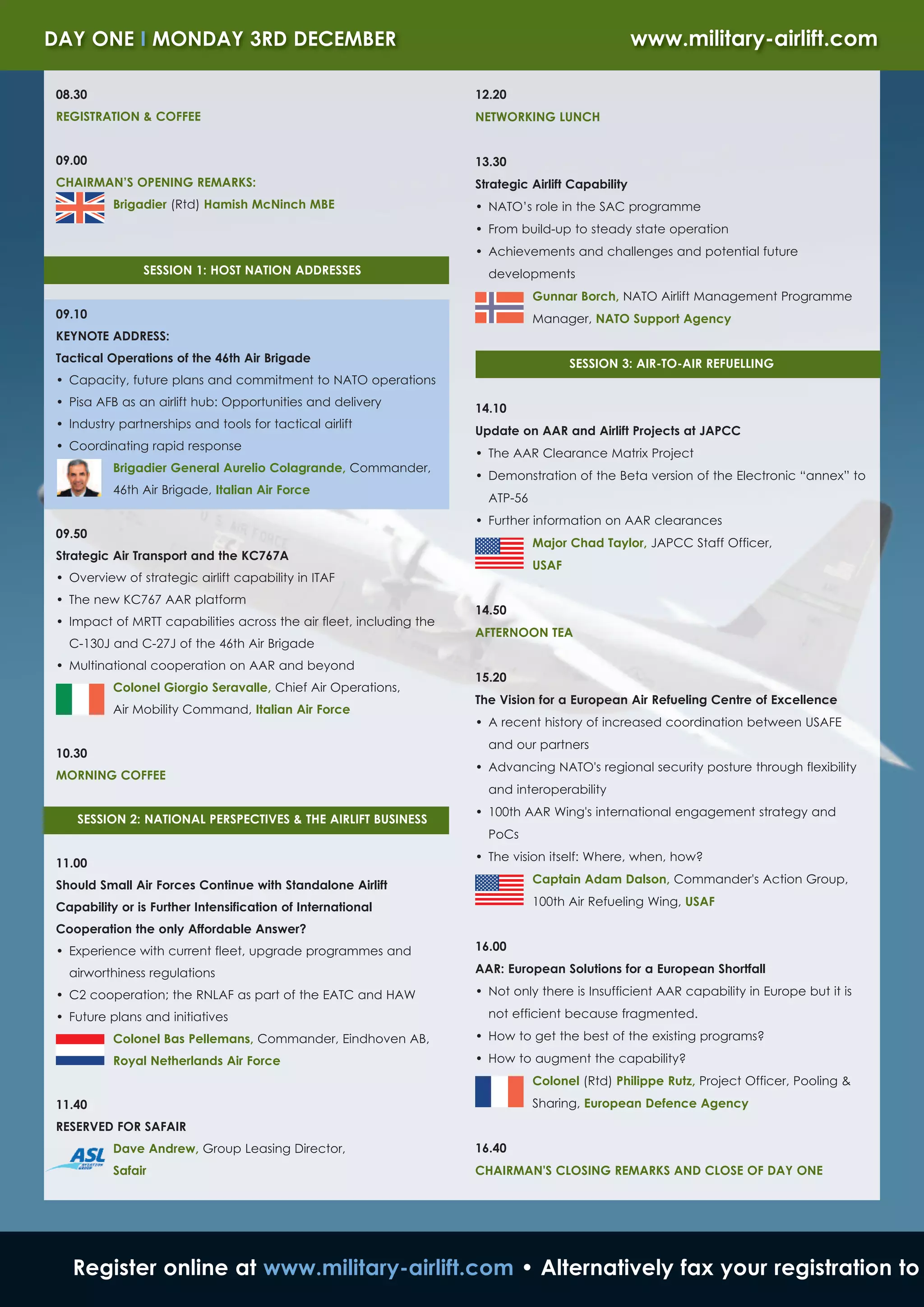 SMi's 13th annual Military Airlift conference | PDF