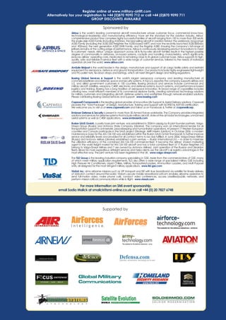 SMi Group's 15th annual Military Airlift Current Missions and ...