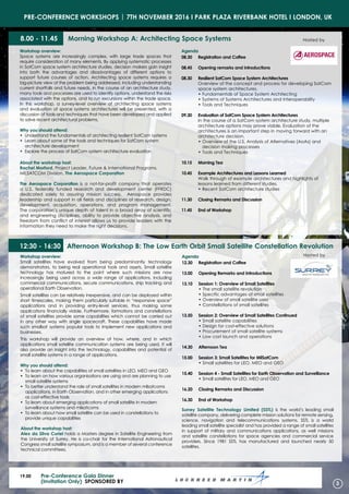 SMi Group's 18th annual Global MilSatCom conference and exhibition | PDF