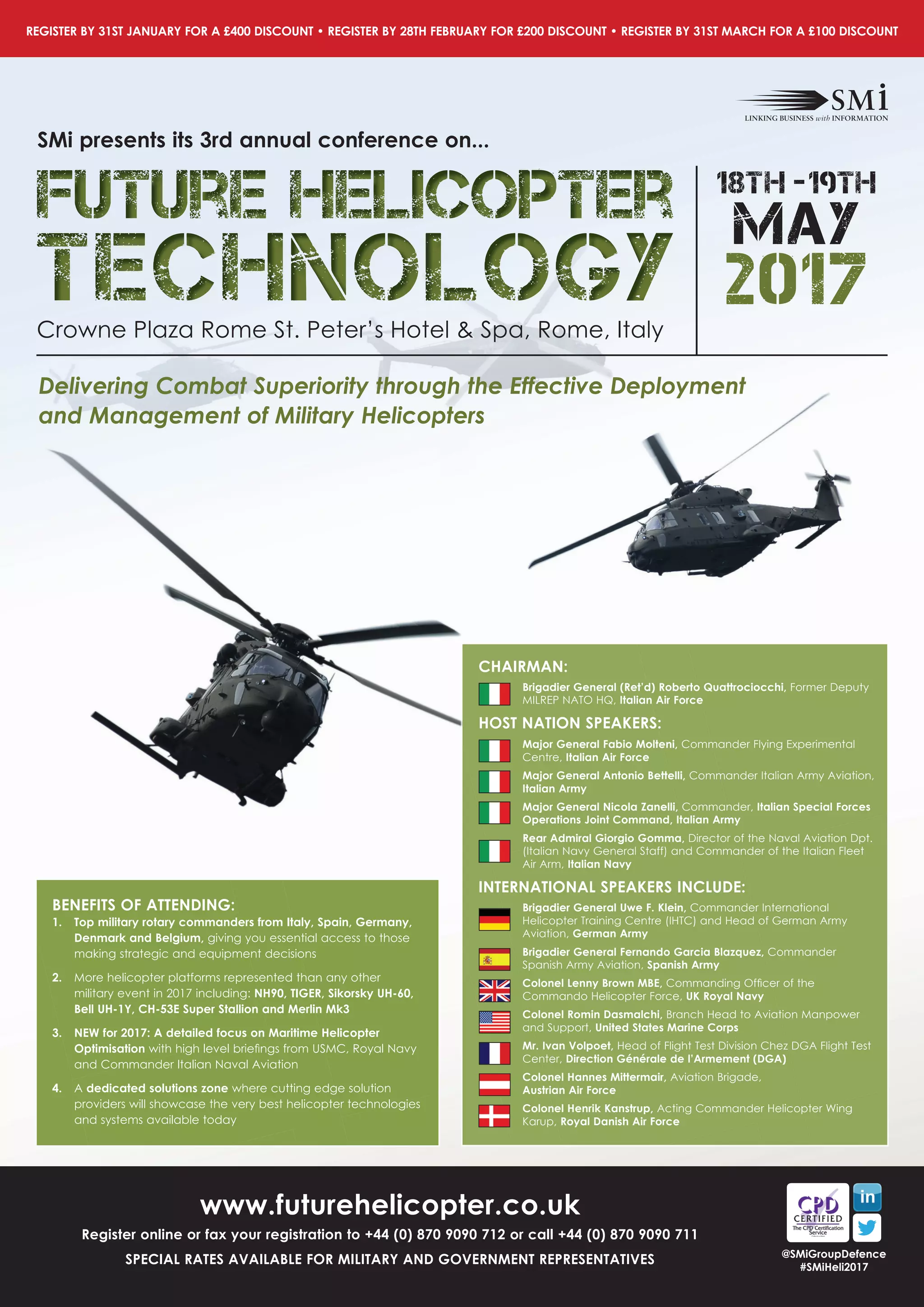 SMi Group's Future Helicopter Technology 2017 | PDF