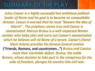 Julius Caesar - PPT | PPTX