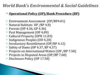 Environmental Impact Assessment for the marine environment | PPT