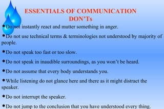 D.R.Patil , Developement Officer , LIC , ppt on communication skills | PPT