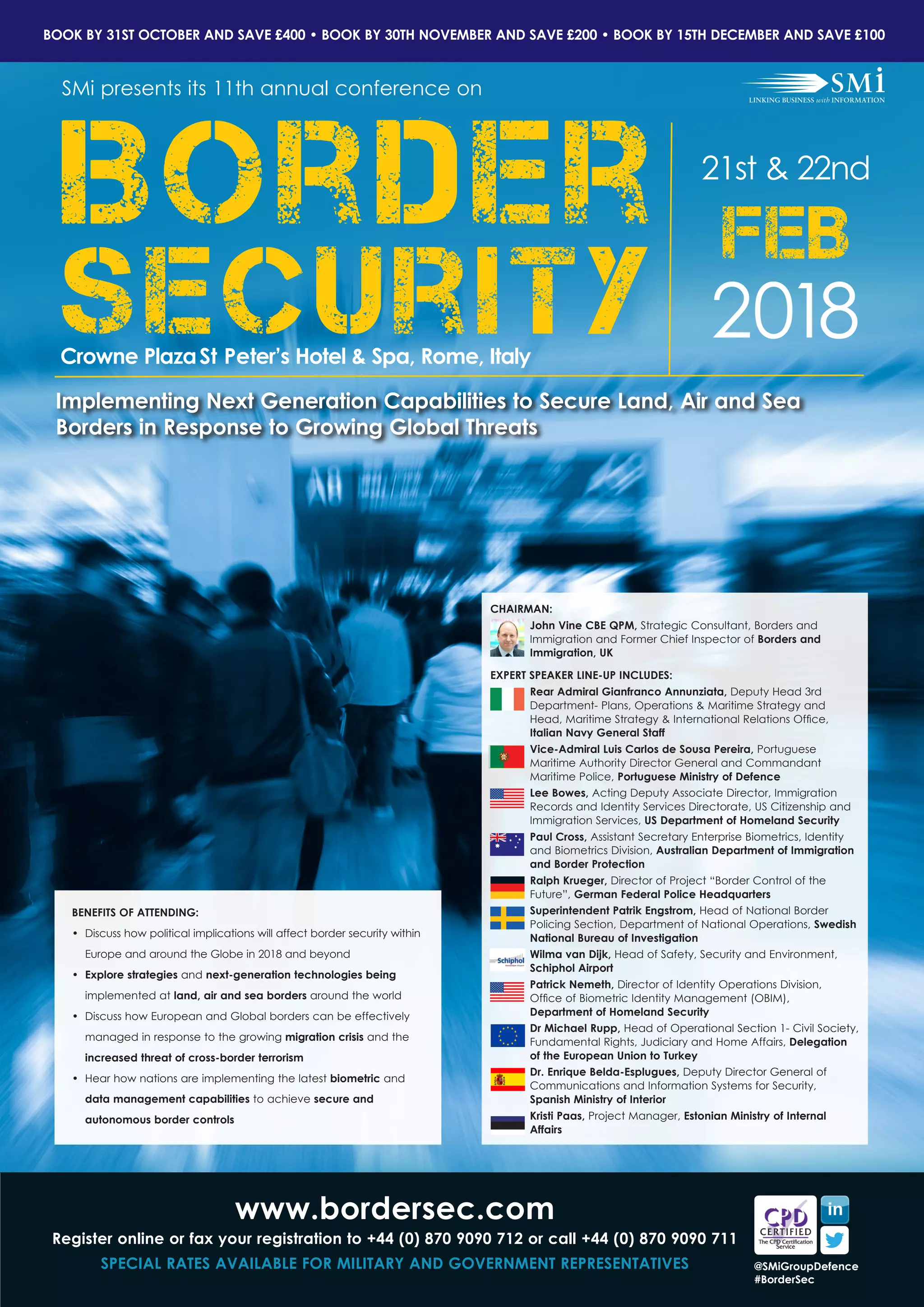 SMi Group's 11th annual Border Security 2018 conference & exhibition | PDF