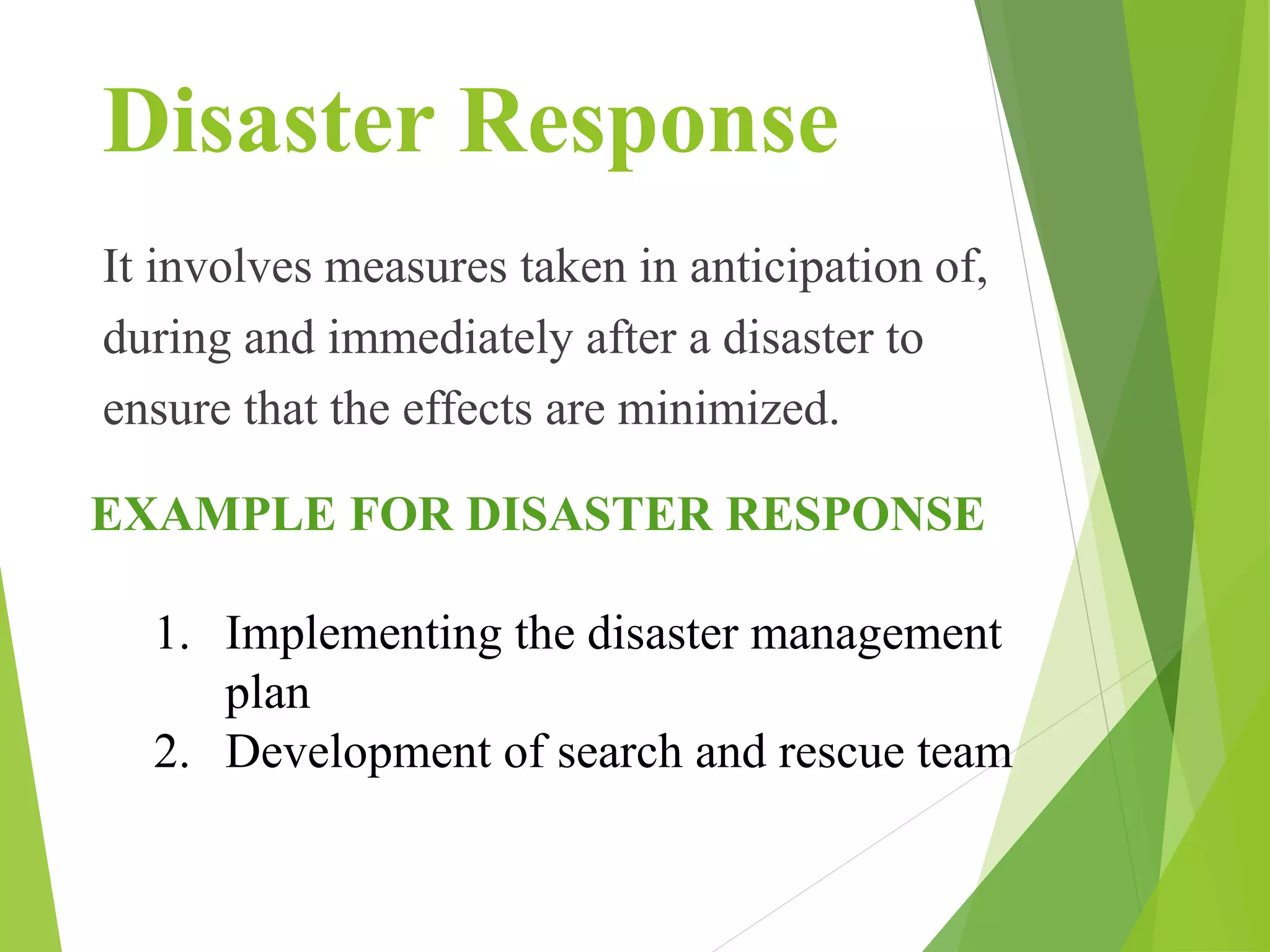 Disaster management for developing countries | PPTX