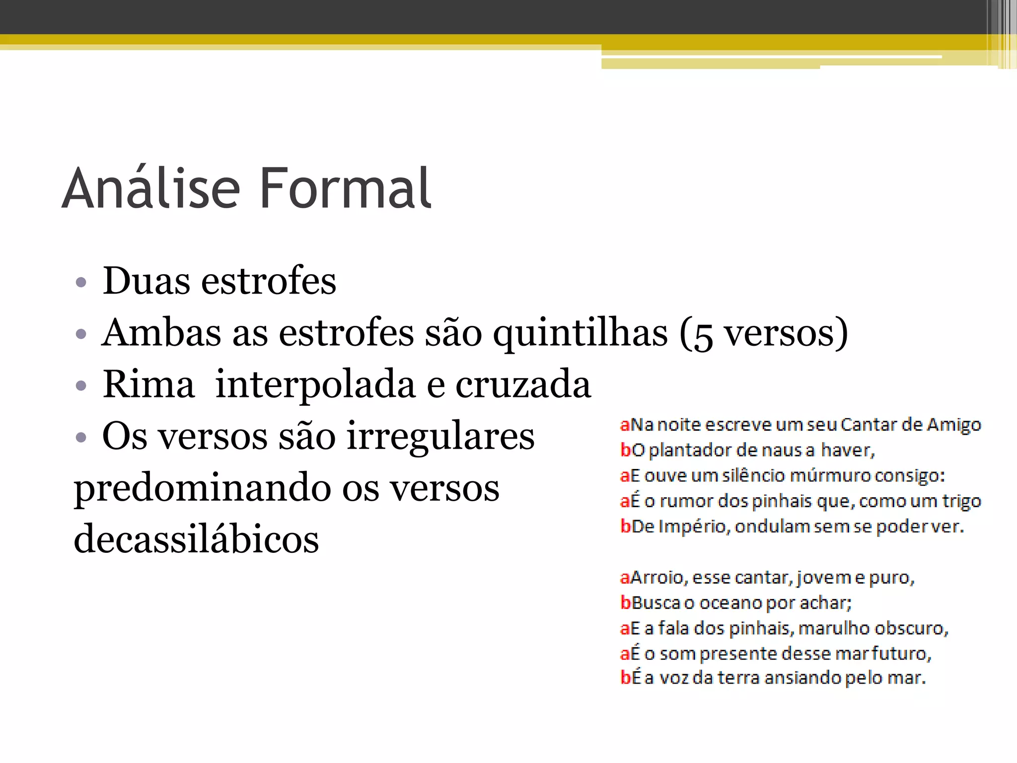 D. Dinis - A Mensagem (Fernando Pessoa) | PPTX