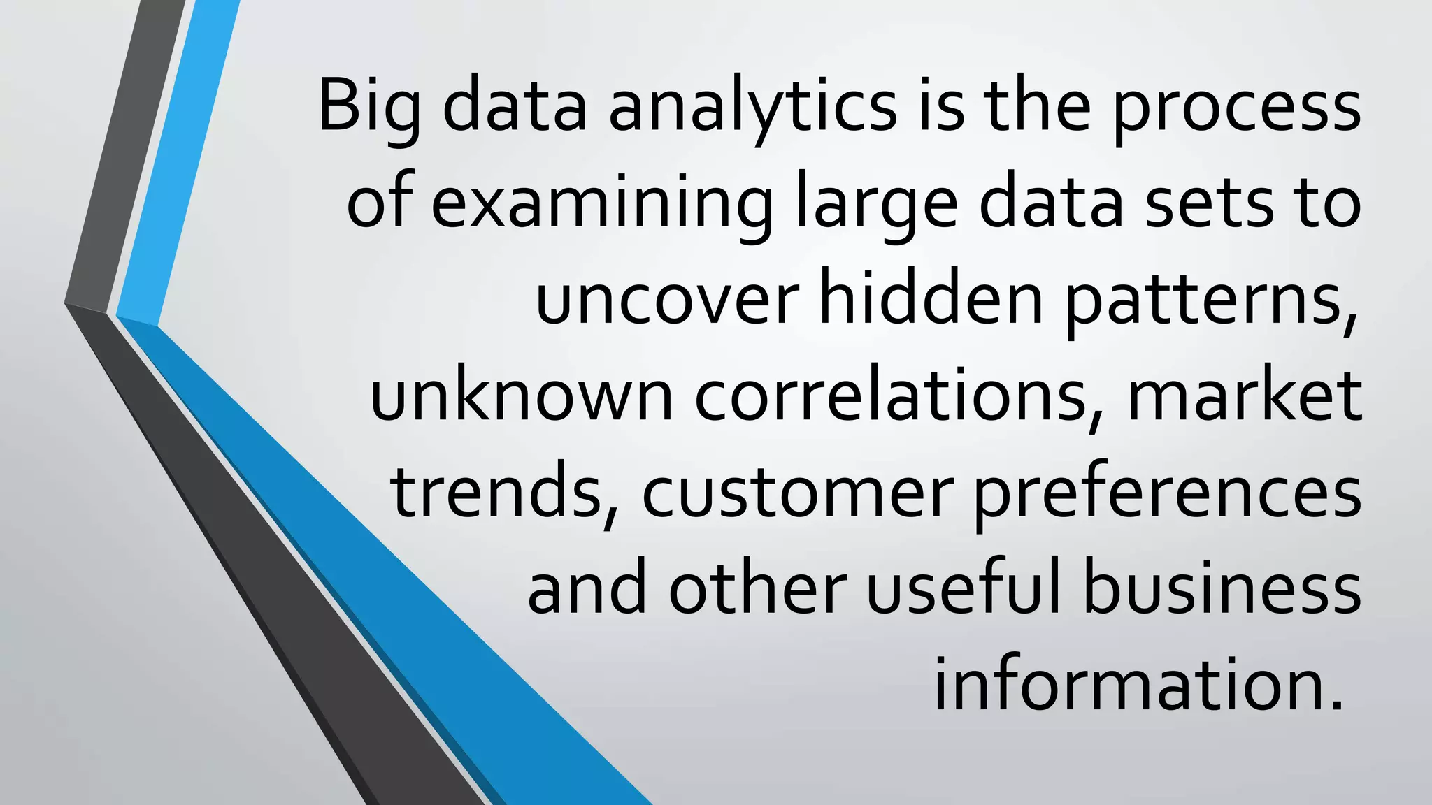 Big data analytics By D.Ashwin | PPT