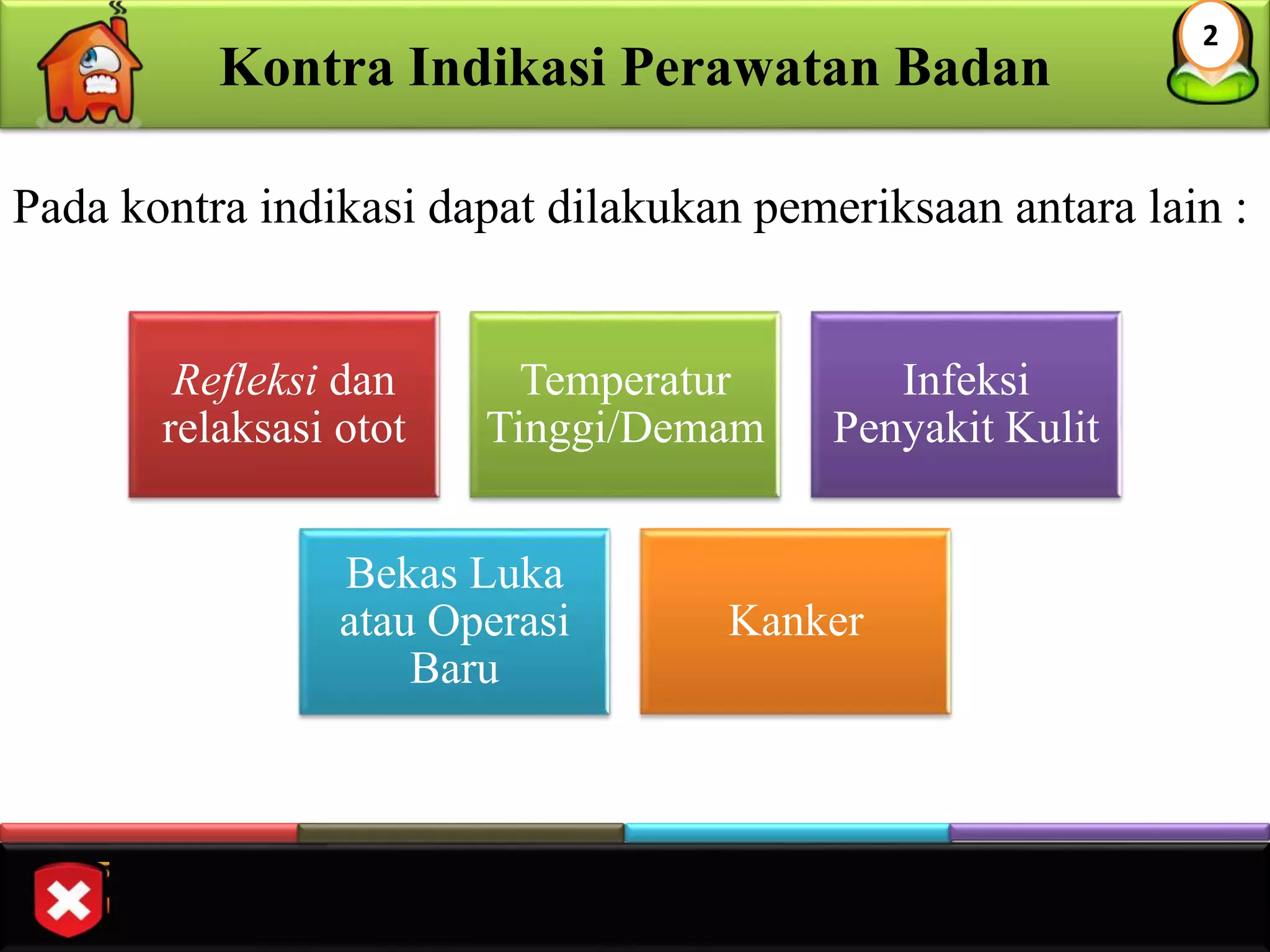 D. diagnosa badan dan kontra indikasi | PPTX