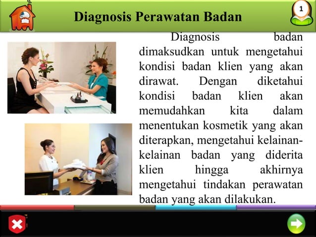 D. diagnosa badan dan kontra indikasi | PPTX