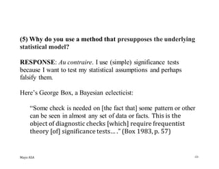Statistical skepticism: How to use significance tests effectively | PPT