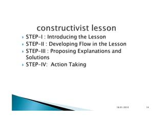 Constructivism and Enhancing Professional Competency | PPT