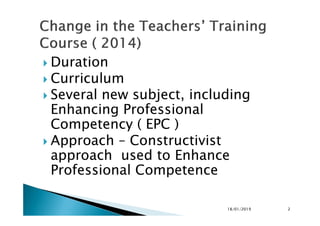 Constructivism and Enhancing Professional Competency | PPT