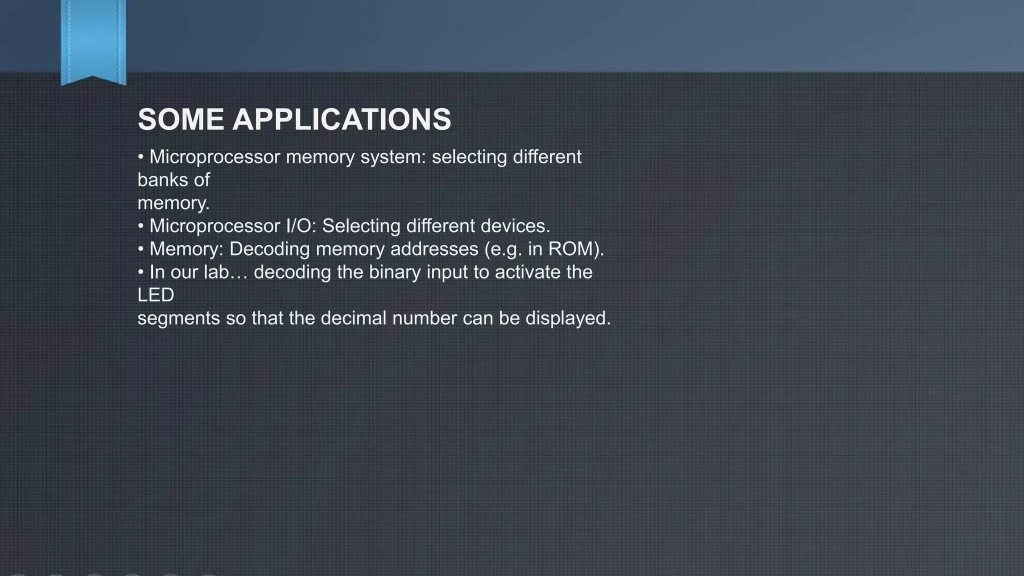 MAGNITUDE COMPARATOR & DECODER | PPT