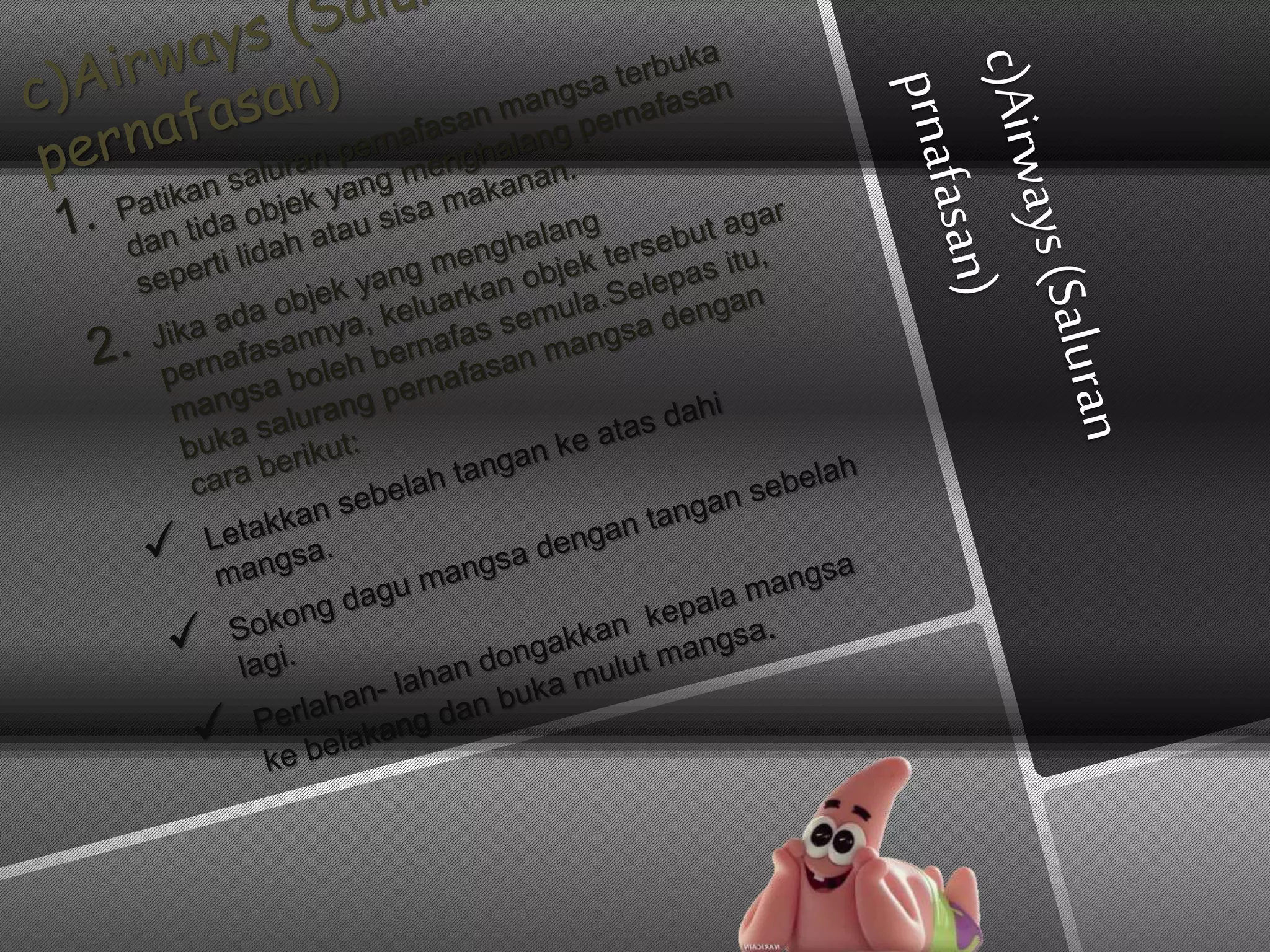 Pertolongan Cemas (D.R.A.B.C) | PPTX