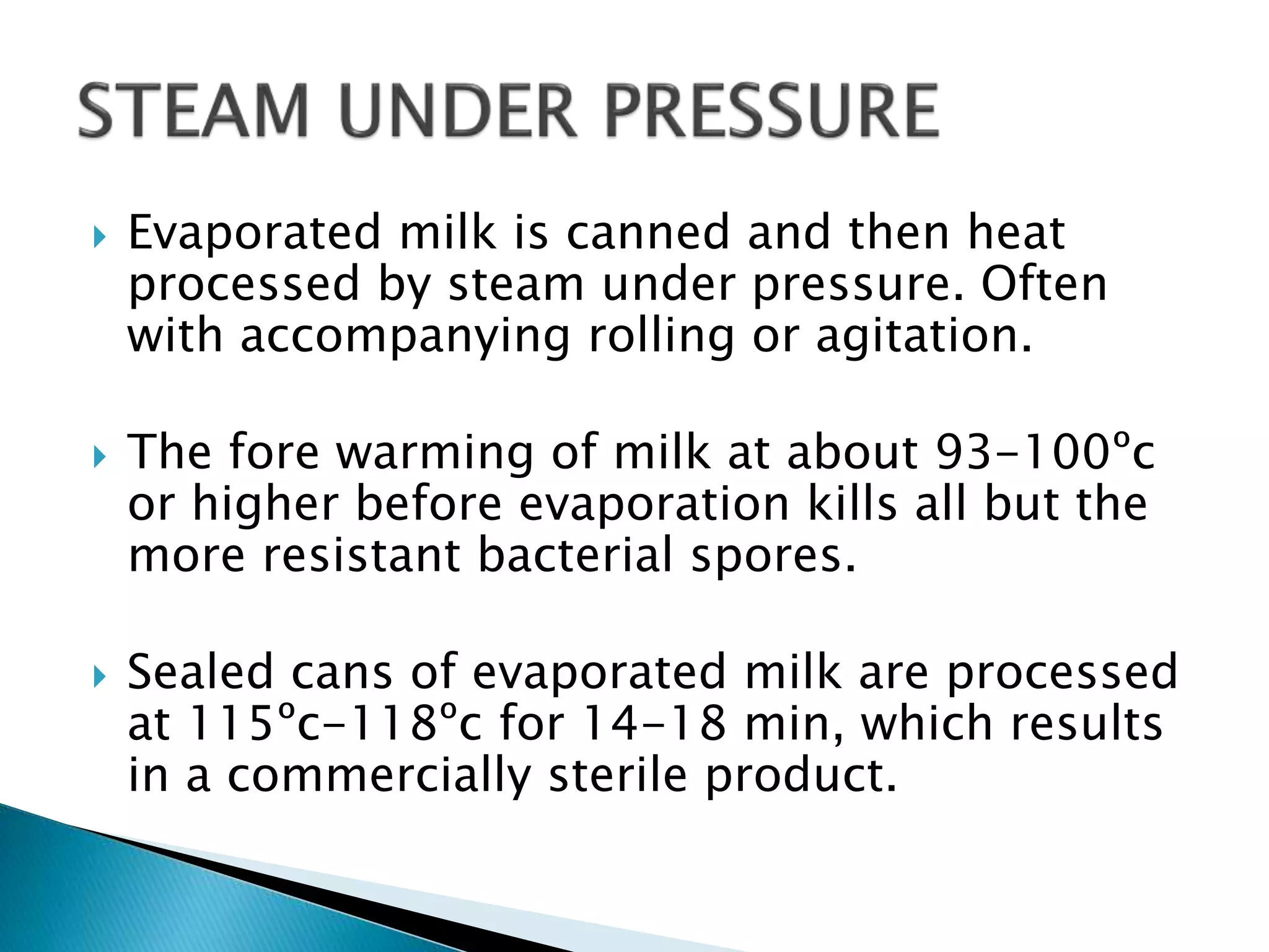 Methods of preservation of milk and milk products | PPTX