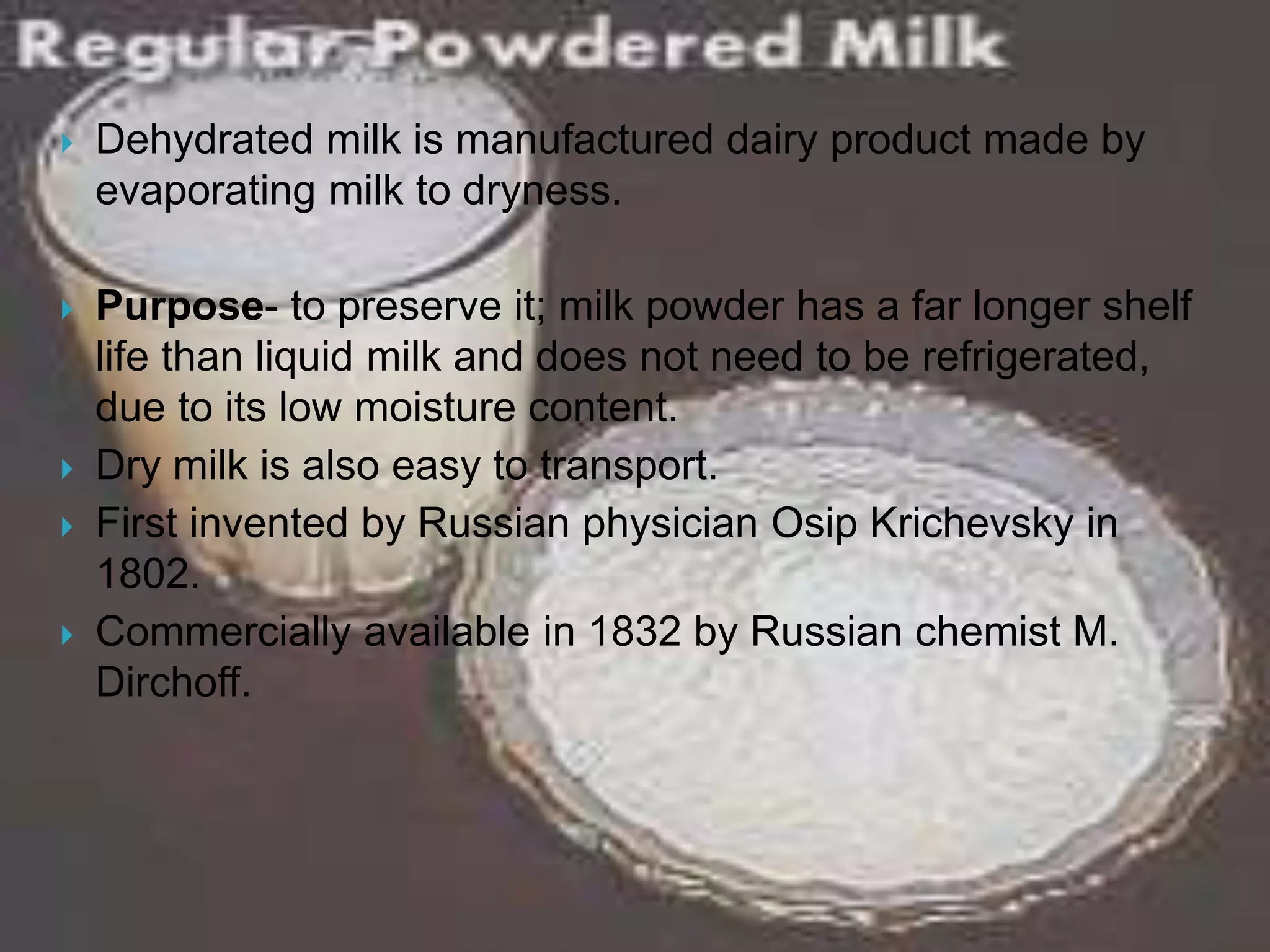 Methods of preservation of milk and milk products | PPTX