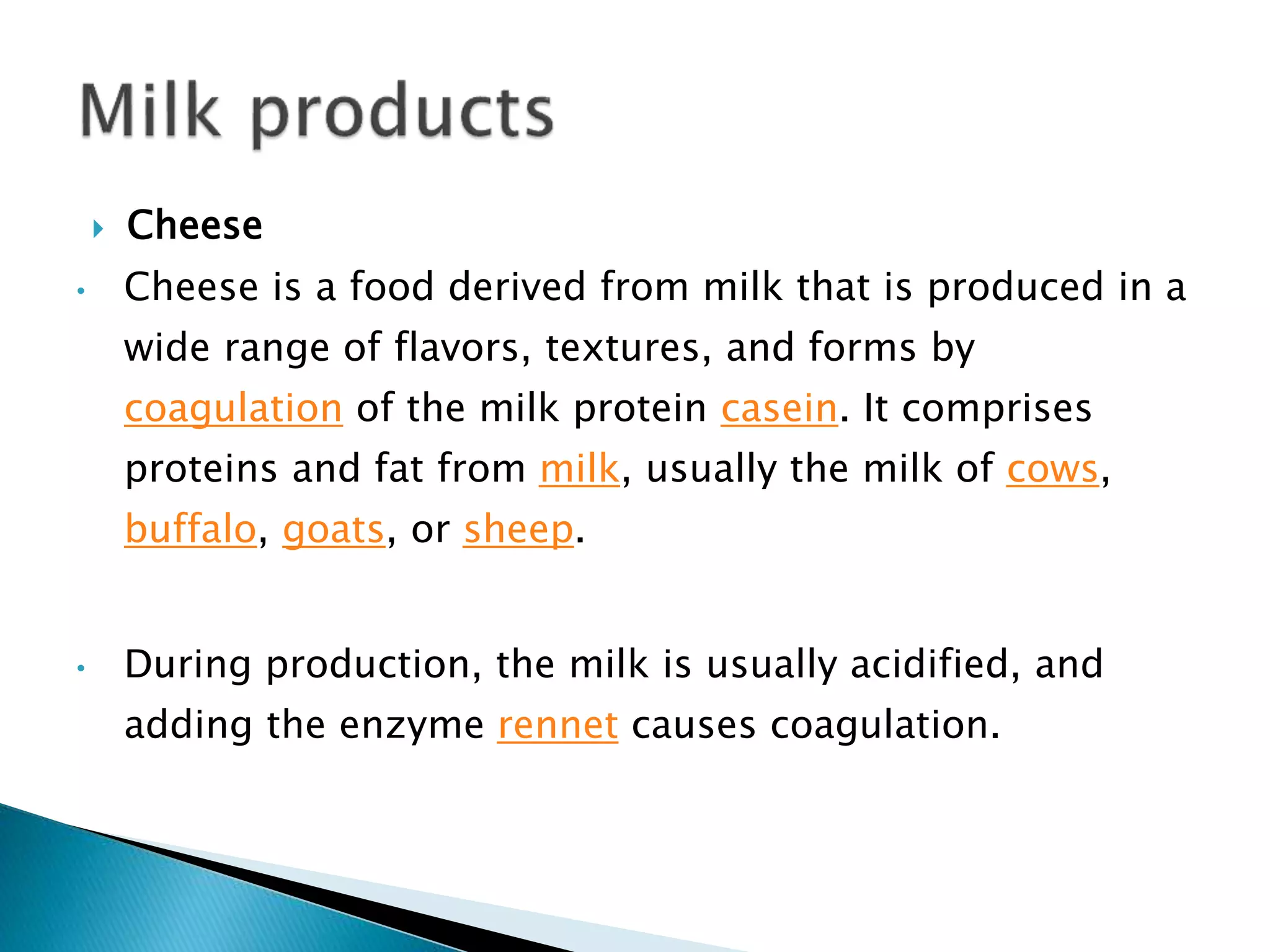 Methods of preservation of milk and milk products | PPTX