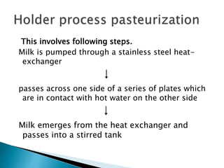 Methods of preservation of milk and milk products | PPTX