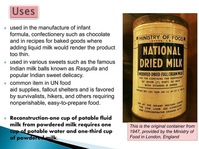 Methods of preservation of milk and milk products | PPTX