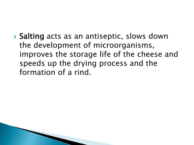 Methods of preservation of milk and milk products | PPTX