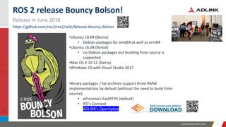 【1110ROS社群開講】ROS 2與DDS應用於工業領域_王健豪 | PPT