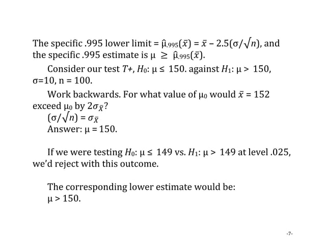 Mayo class #7 March 6 slides | PPT