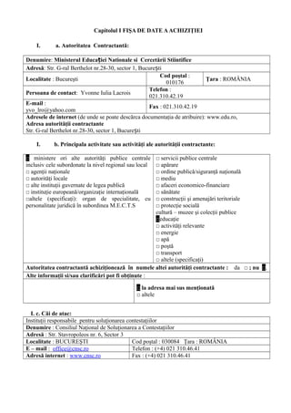 D.a. cazare conferinta finala | PDF