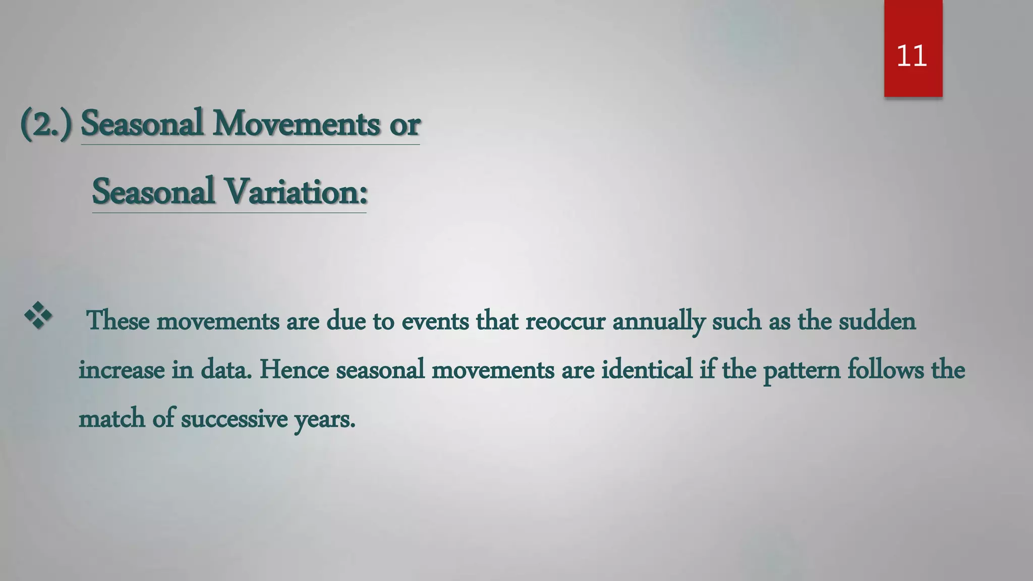 D.M time series analysis | PPT