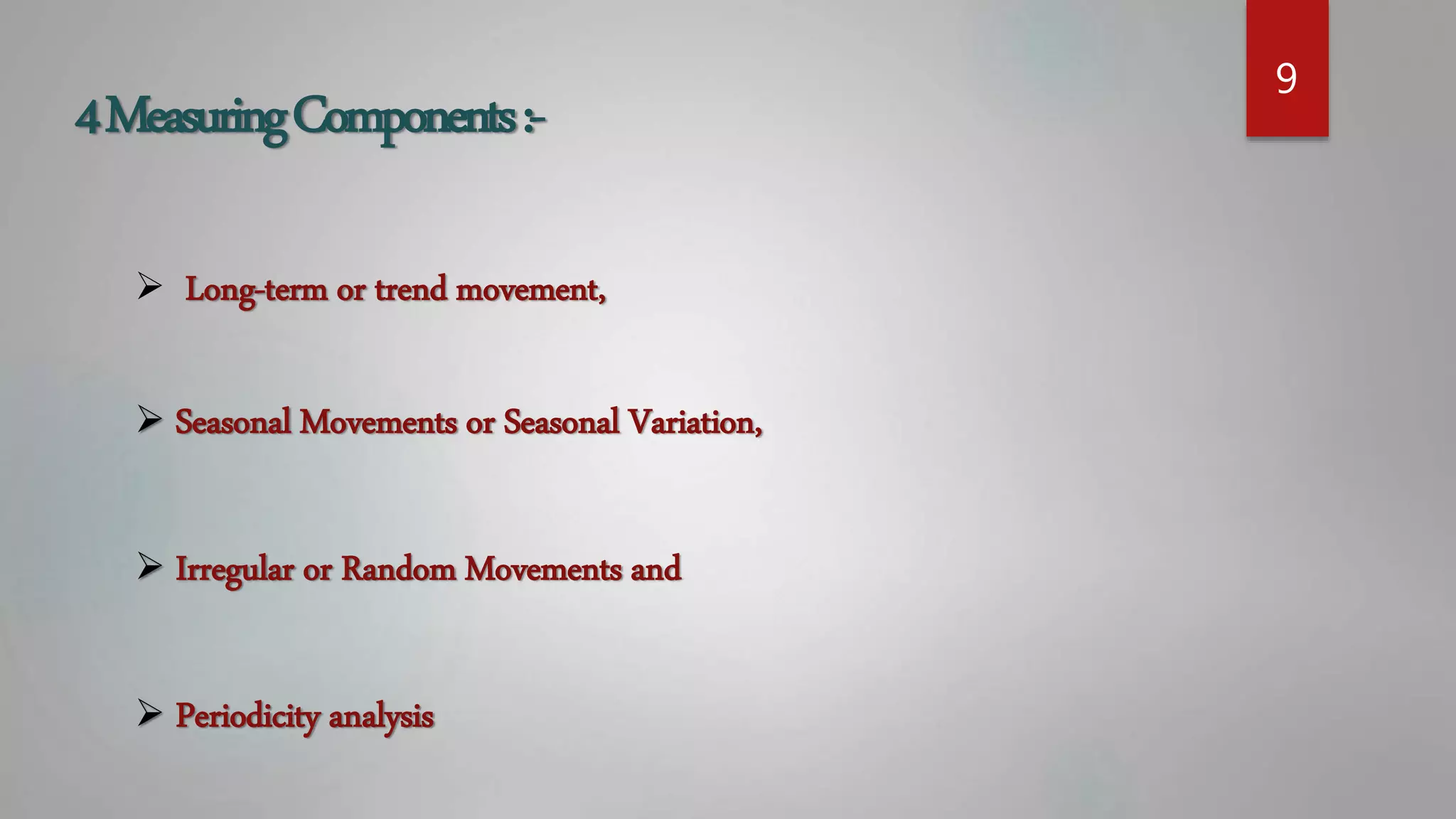 D.M time series analysis | PPT