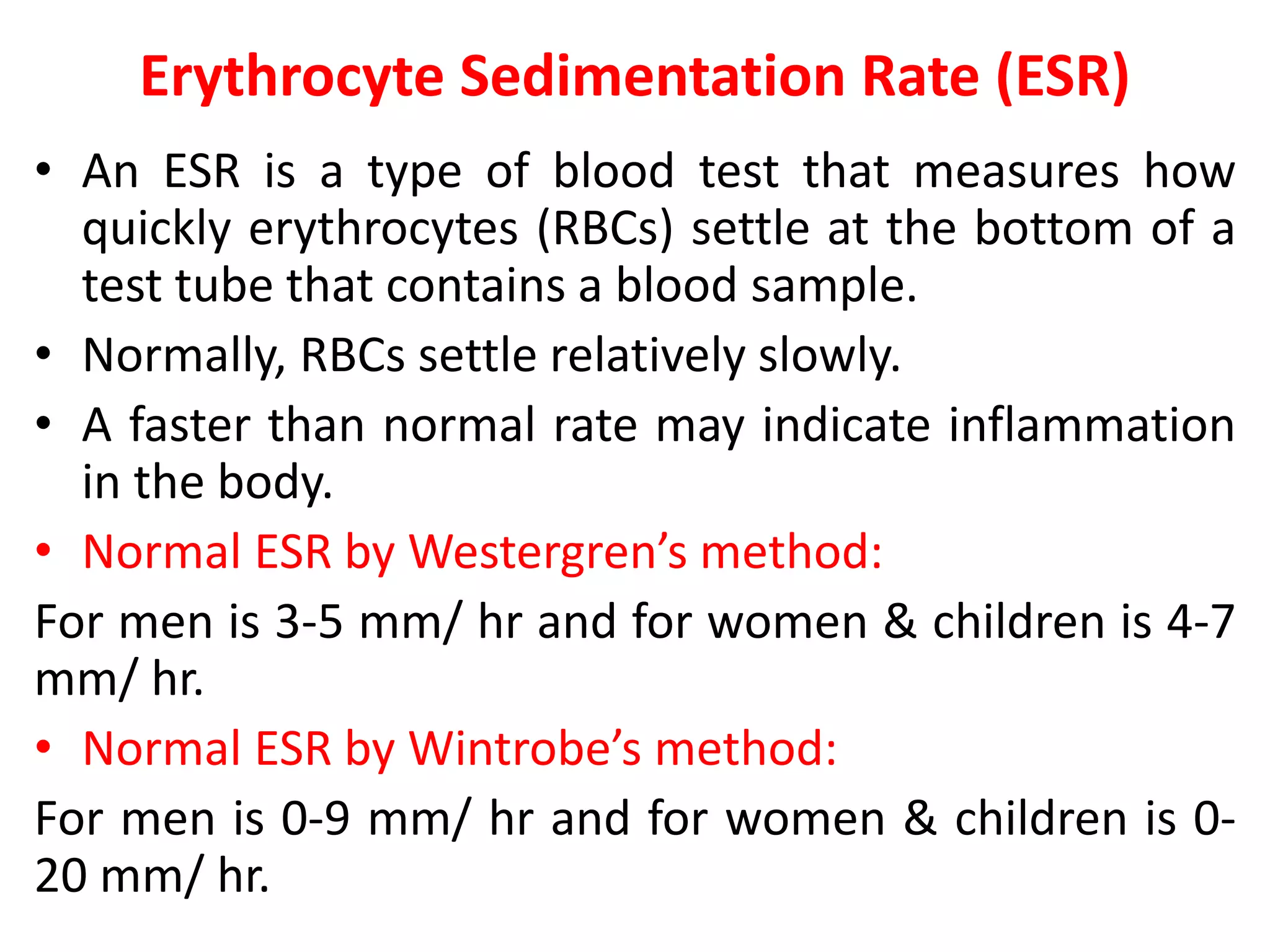PATHOLOGY OF BLOOD AND URINE | PPTX