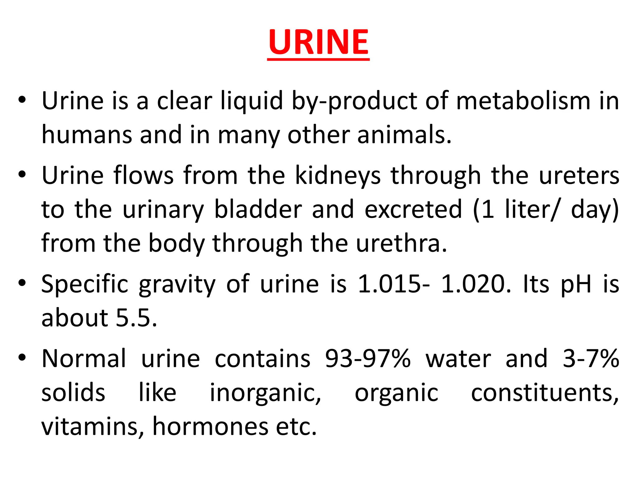 PATHOLOGY OF BLOOD AND URINE | PPTX