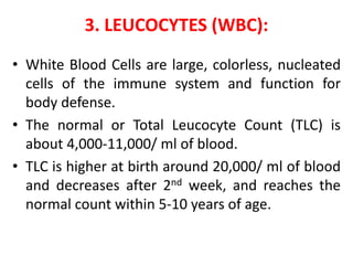 PATHOLOGY OF BLOOD AND URINE | PPTX