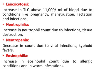PATHOLOGY OF BLOOD AND URINE | PPTX