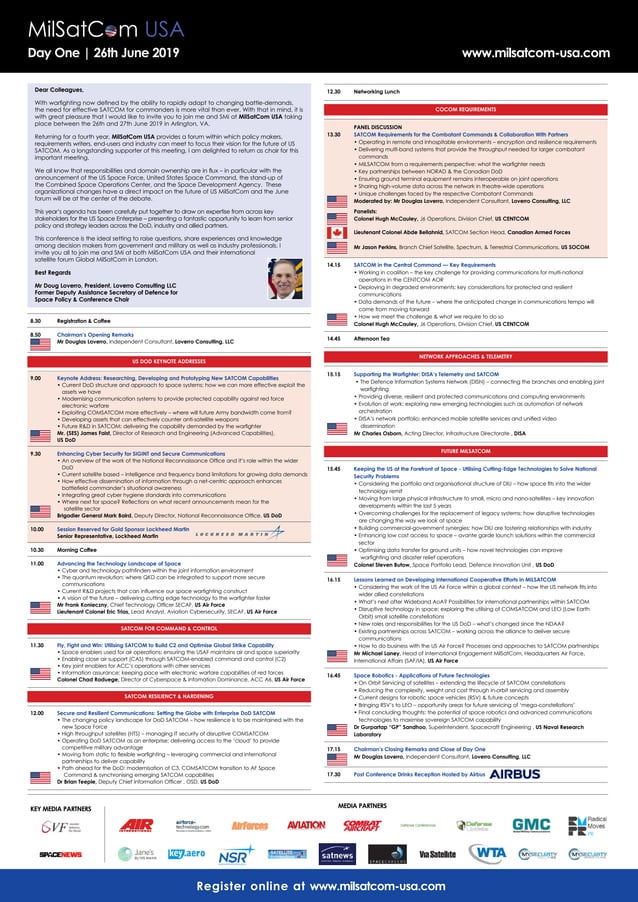 MilSatCom USA 2019 | PDF