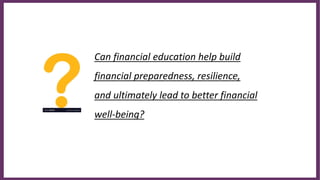 Implementing a National Strategy for Financial Education | PDF