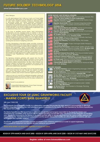 Future Soldier Technology USA 2019 | PDF