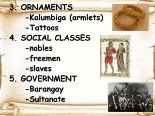 Early Philippine Society (250,000 BCE- 1565) | PPTX
