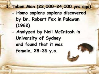 Early Philippine Society (250,000 BCE- 1565) | PPTX