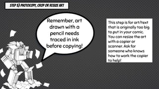 D.i.y comic book making! | PPT