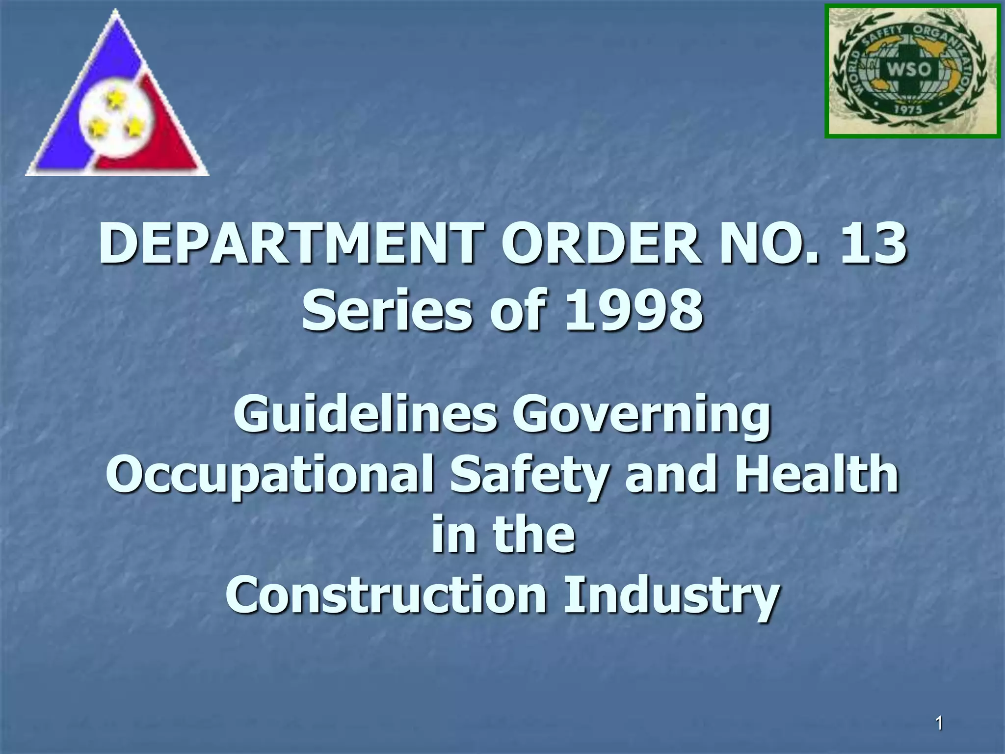 D.O. 13 Guidelines on Construction.ppt