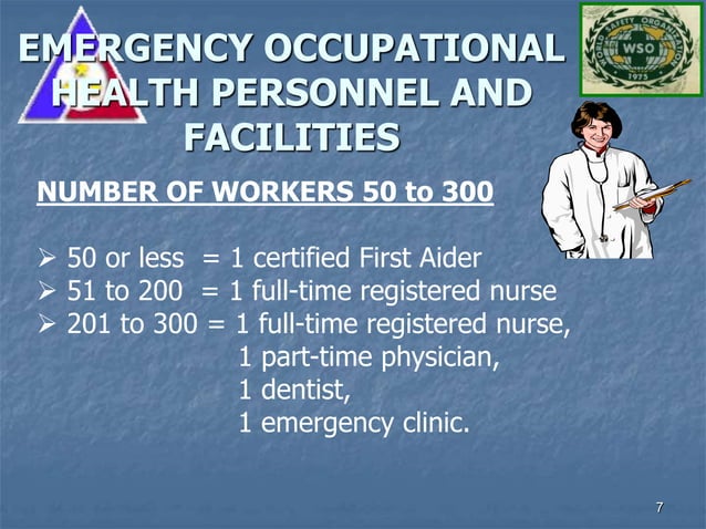 D.O. 13 Guidelines on Construction.ppt | First Aid | Injuries