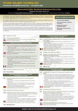 SMi Group's Future Soldier Technology 2020 conference | PDF