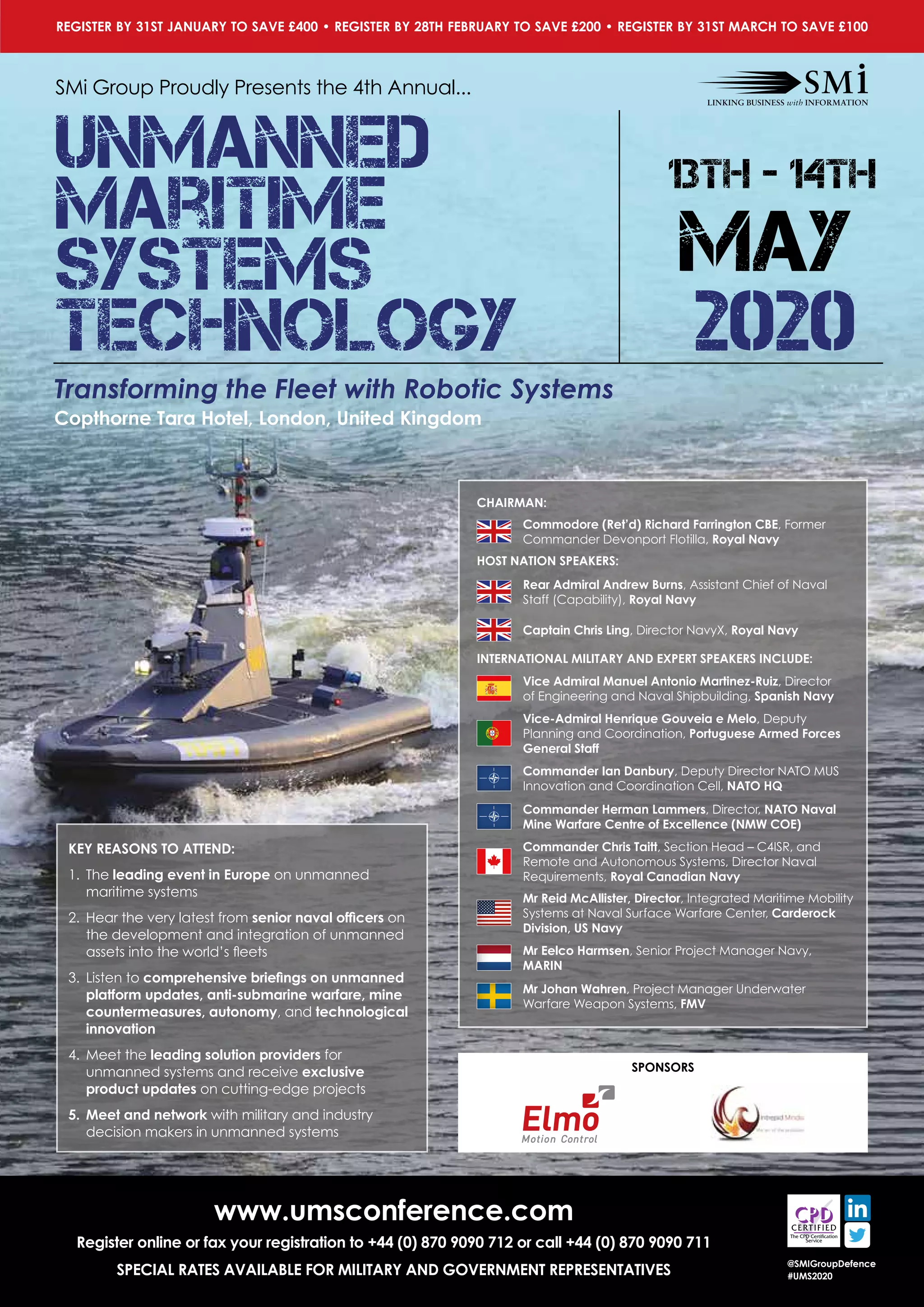 SMi Group's Unmanned Maritime Systems 2020 conference | PDF
