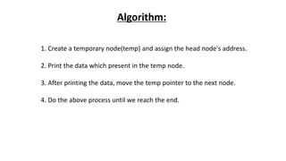 Different types of Linked list. | PPTX